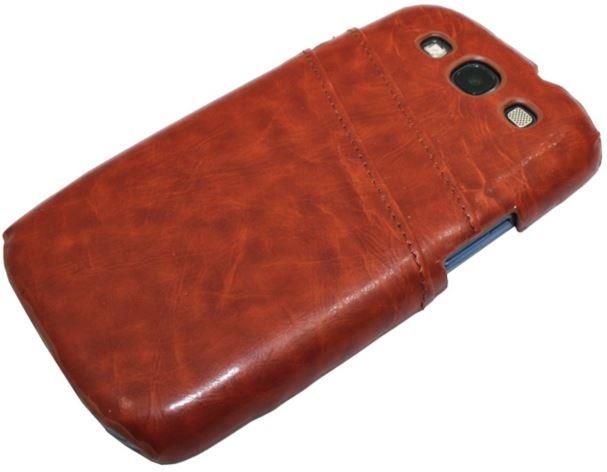 Nakładka BUSINESS Samsung i9300 i9305 S3 brązowy (0000028502) - Etui na ...