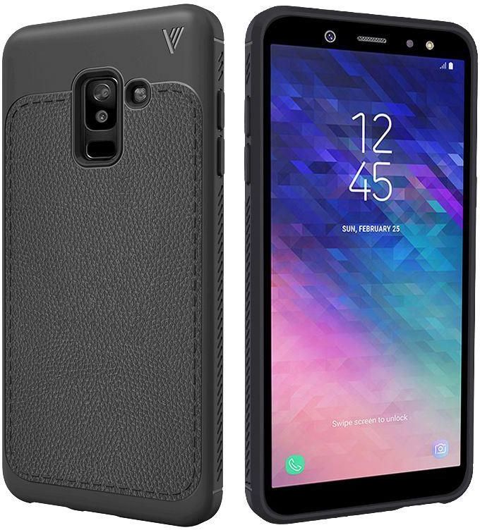 TECH-PROTECT TPULEATHER Samsung A6+ A605 BLACK (0000032097) - Etui na ...