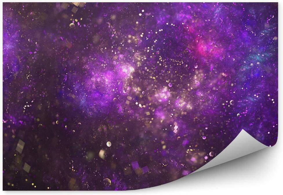 Fototapety.Pl Fioletowa Galaktyka Gwiazdy Obraz Fototapeta 250x250cm Fizelina - Opinie i ceny na ...