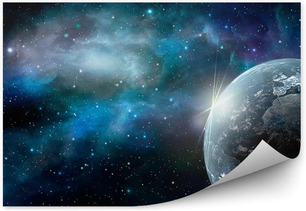 Fototapety.Pl Planeta Ziemia Przestrzeń Kosmiczna Gwiazdy Droga Mleczna Fototapeta 250x250cm ...