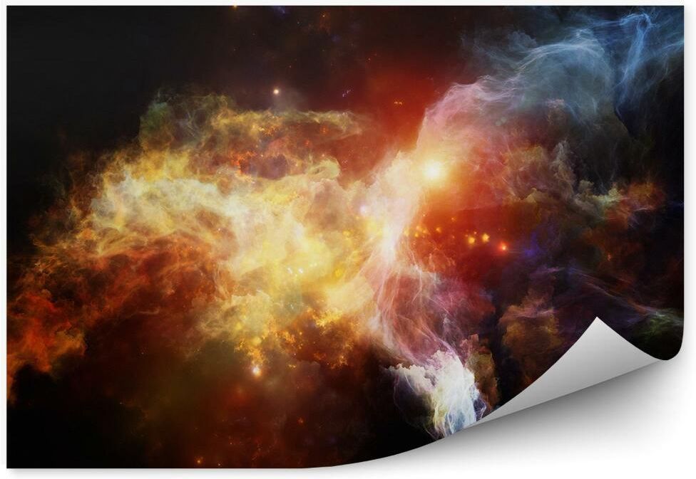 Fototapety.Pl Wirtualny Kosmos Niebo Fototapeta 250x250cm Fizelina - Opinie i ceny na Ceneo.pl