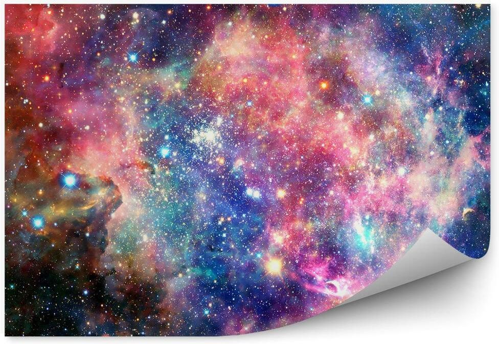 Fototapety.Pl Wielokolorowa Galaktyka Gwiazdy Niebo Fototapeta 250x250cm Fizelina - Opinie i ...