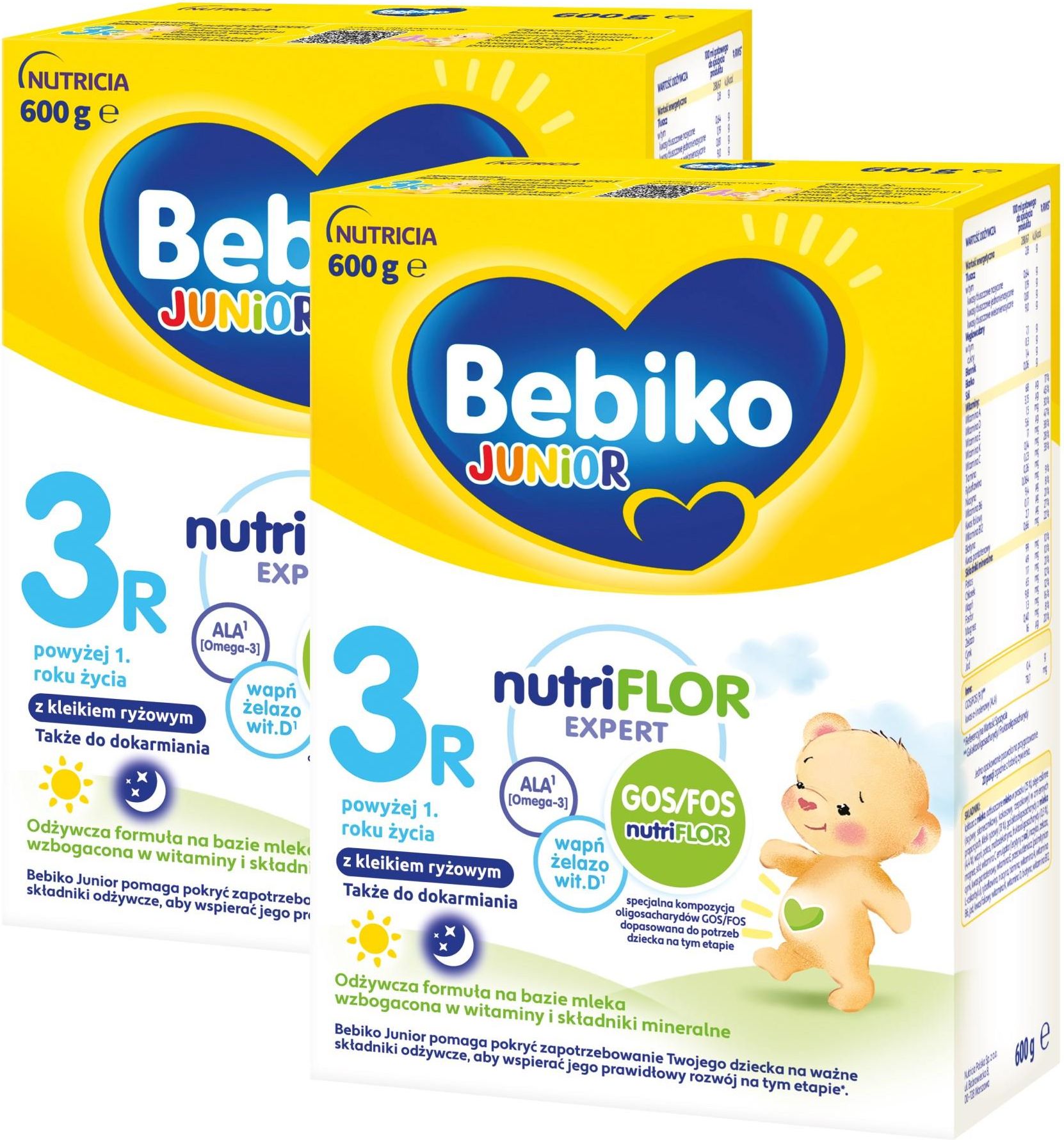 Bebiko Junior 3R odżywcza formuła na bazie mleka dla dzieci powyżej 1 ...