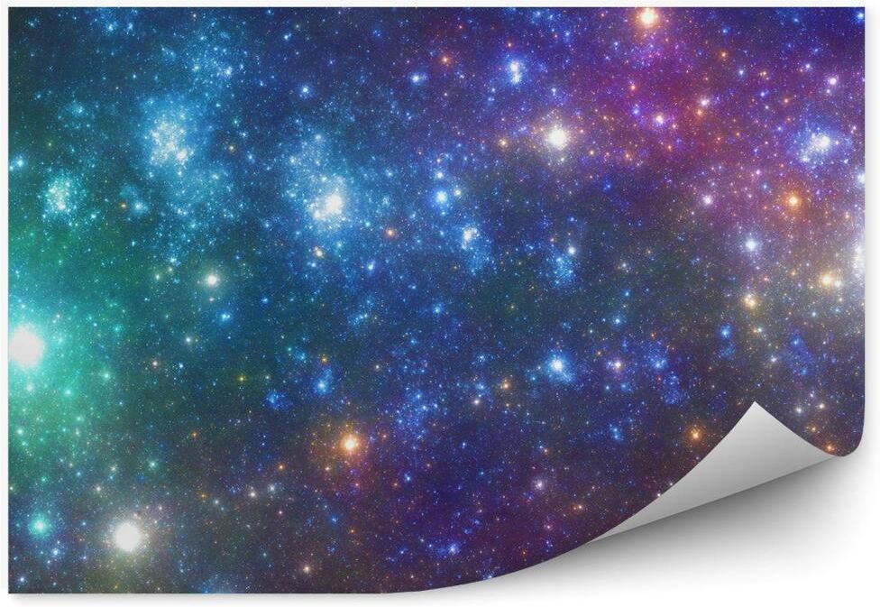 Fototapety.Pl Niebieskie Fioletowe Tło Gwiazdy Galaktyka Fototapeta 250x250cm Fizelina - Opinie ...