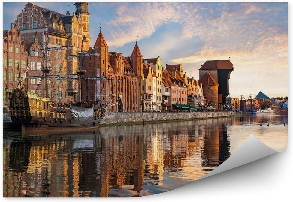 Fototapety.Pl Port Gdańsk Budynki Statki Morze Bałtyckie Niebo Chmura ...
