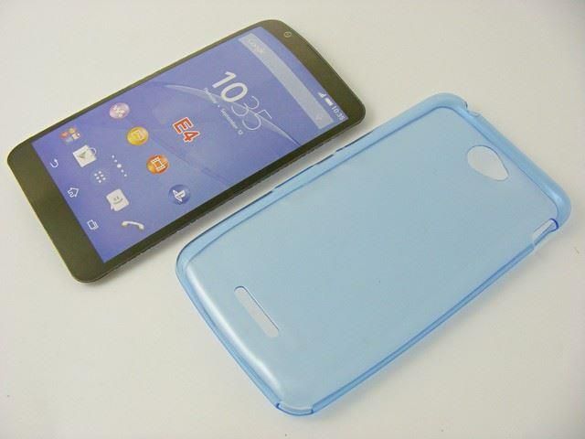 Etui Ultra Slim Case do telefonu Sony Xperia E4 E2104 niebieski ...