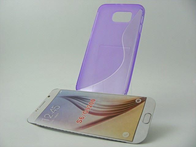 S-CASE Sam G920 Galaxy S6 fioletowy (0000012502) - Etui na telefon ...