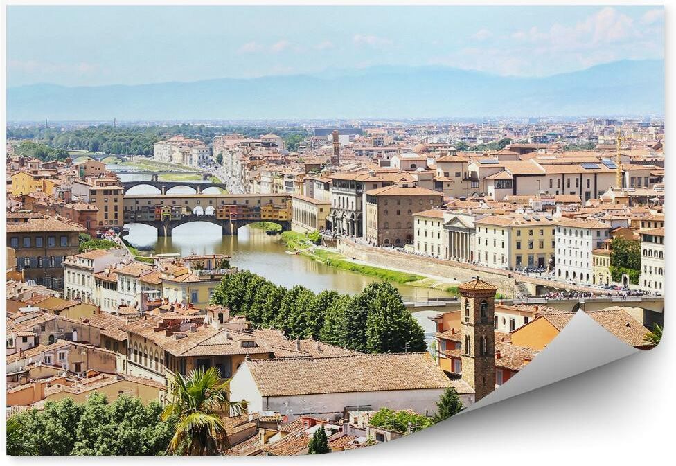 Fototapety.Pl Widok Z Lotu Ptaka Most Złotników Florencja Fototapeta Na ...