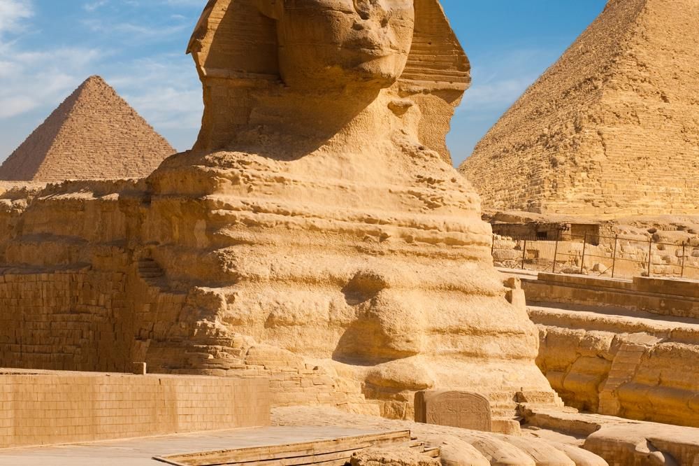 Fototapety.Pl Sfinks Egipt Piramidy Zabytki Okleina Ścienna 250x250cm ...