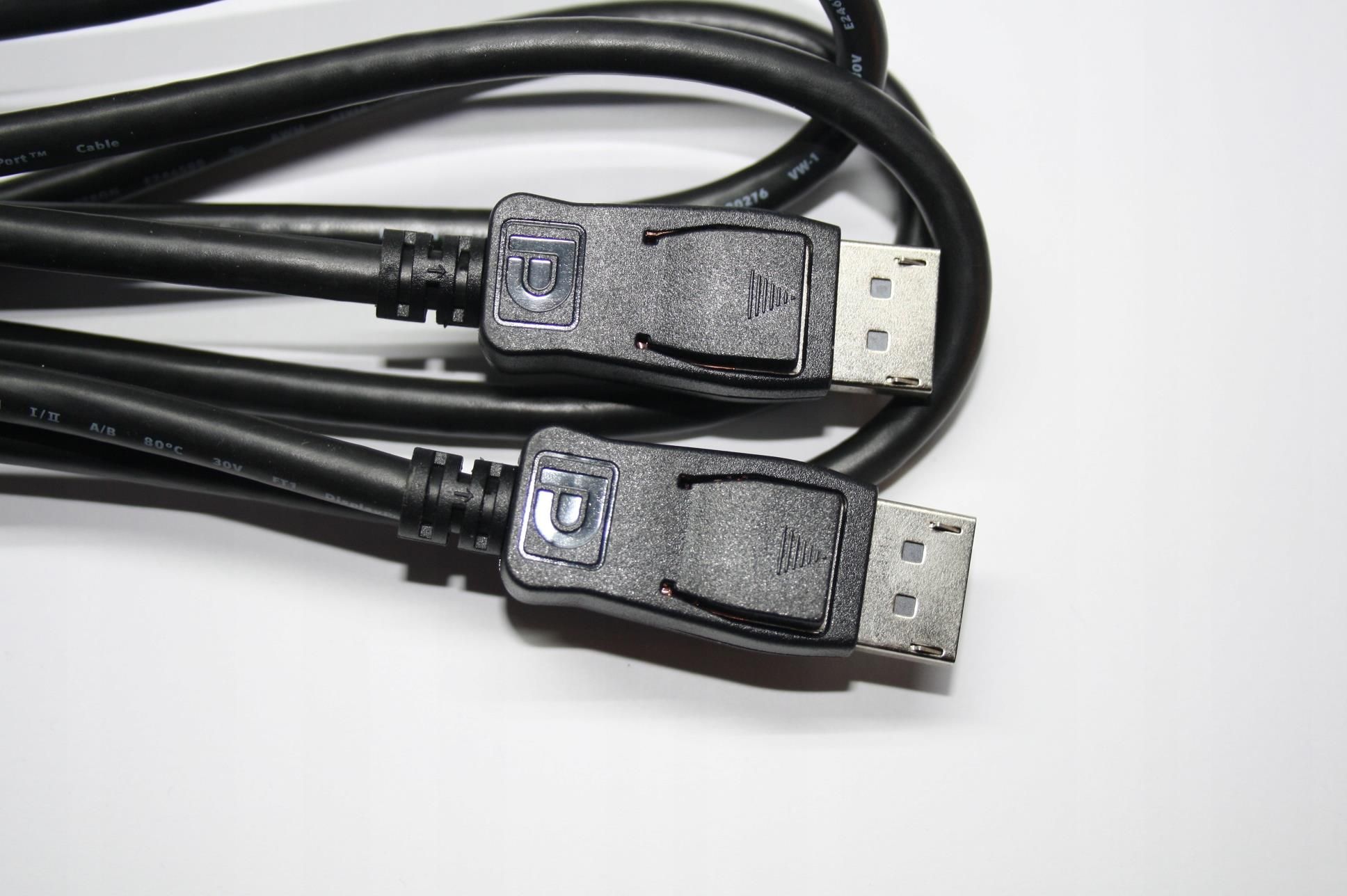 Kabel Display Port Displayport Awm Cable 1,8M - Opinie i ceny na Ceneo.pl