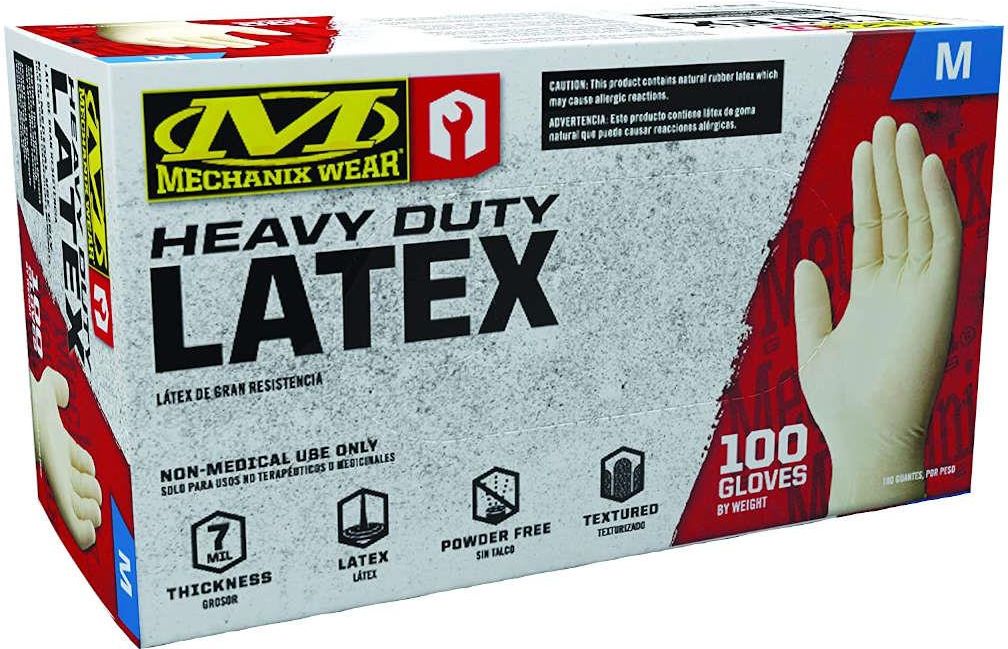 Rękawice Lateksowe Mechanix Heavy Duty 7 Mil (100 sztuk) - Ceny i ...