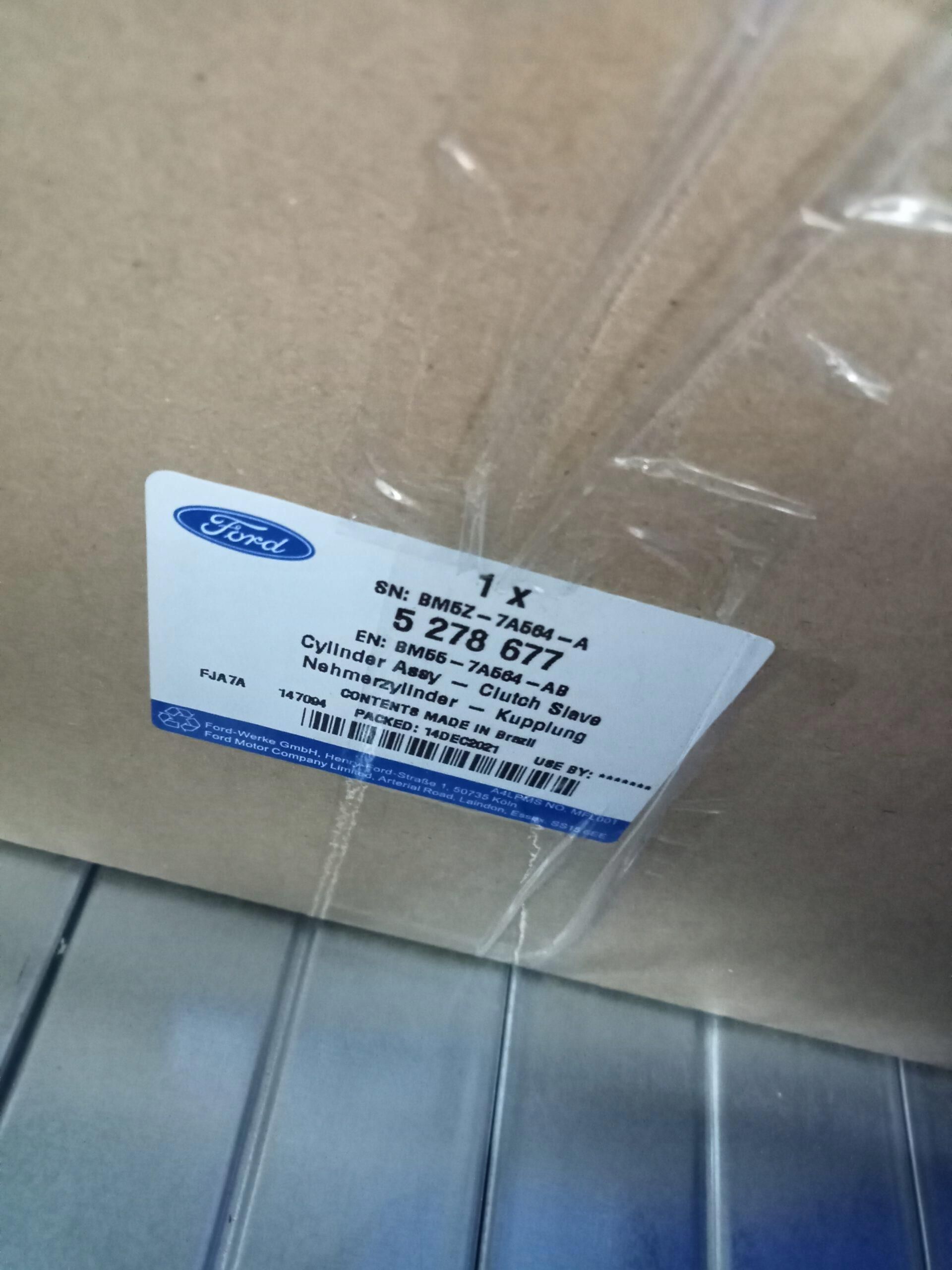 Sprzęgło 5278677 SIŁOWNIK SPRZĘGŁA DIESEL OE FORD FIESTA - Opinie i ...