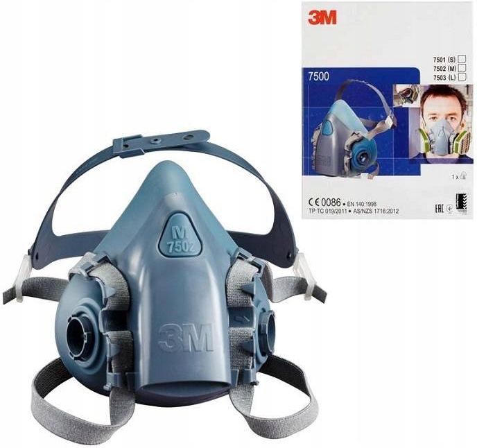 3M 7503 L Półmaska wielokrotnego użytku - Ceny i opinie - Ceneo.pl