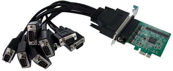 Kontroler StarTech.com 8 Port PCI Express RS232 Serial Adapter Card ...