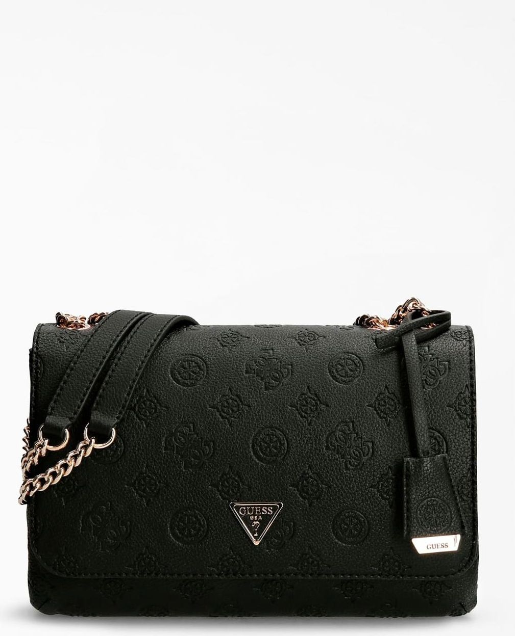 Damska Torebka GUESS HELAINA CONVERTIBLE XBODY FLAP HWPG8403210-BLA ...