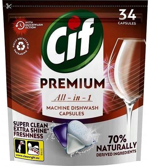Cif All In One Premium Kapsułki 34Szt. - Ceny i opinie - Ceneo.pl