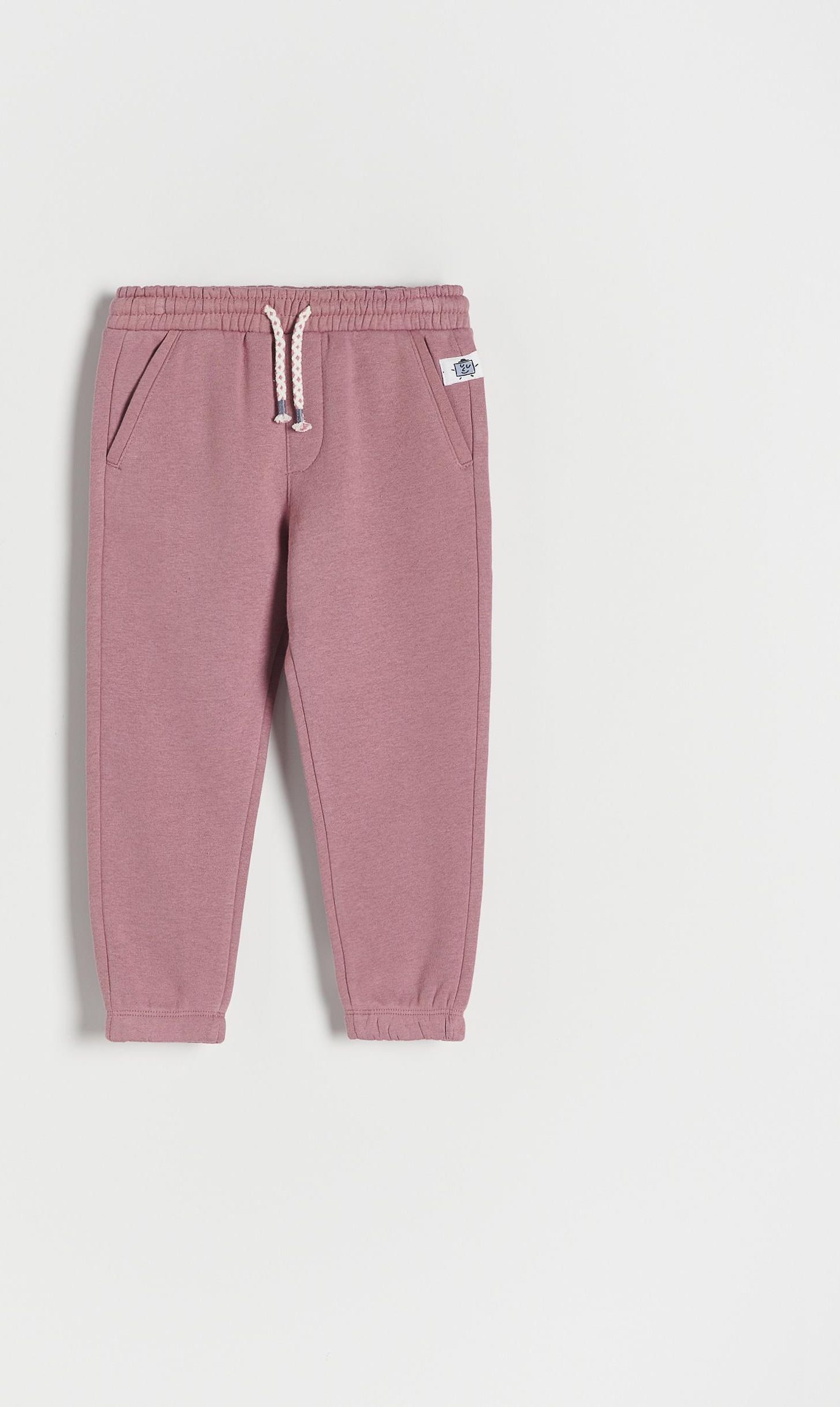 Reserved - Dresowe spodnie z kieszeniami - Różowy - Ceny i opinie ...