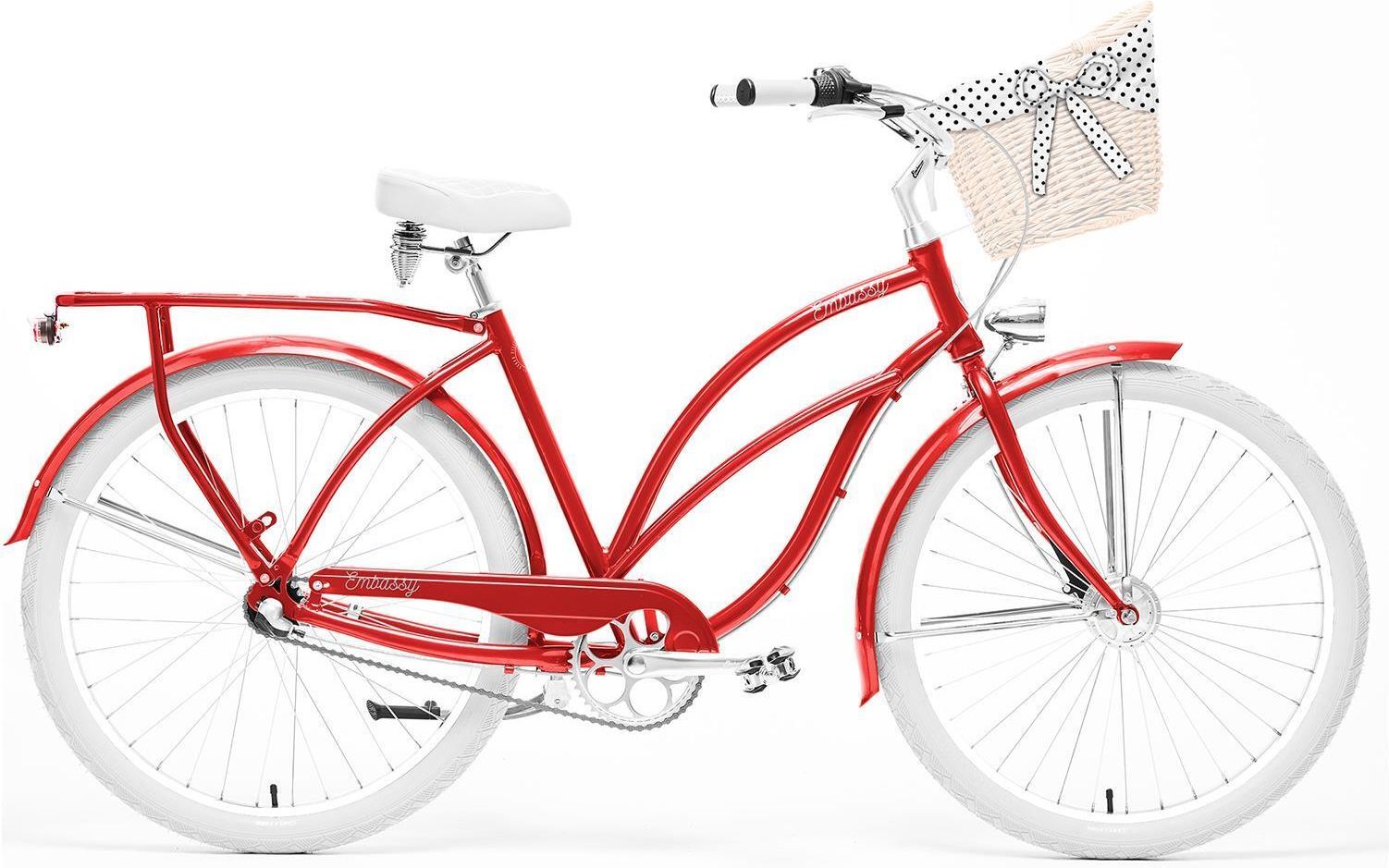 Embassy Red Lipstick Deluxe 7B Czerwony - Rowery Miejskie Damskie ...