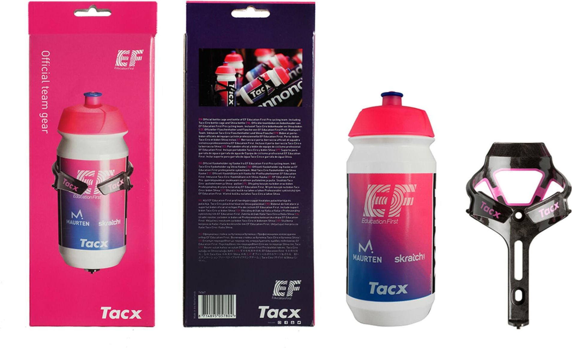 Tacx Zestaw Team Koszyk Ciro + Bidon Shiva Różowy - Ceny i opinie ...