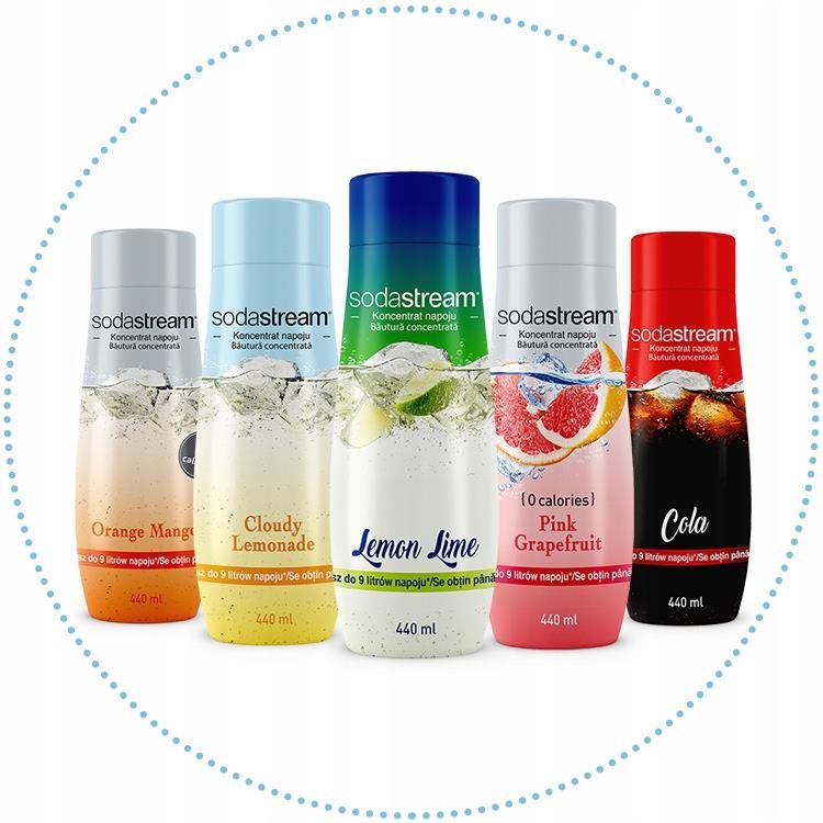 Soda Stream Syrop Do Saturatora Sodastream Energy 440ml 2Szt - Ceny i ...