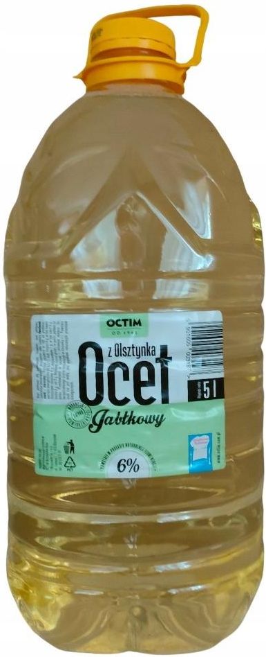 Octim Ocet Jabłkowy 6% 5L - - Ceny i opinie - Ceneo.pl