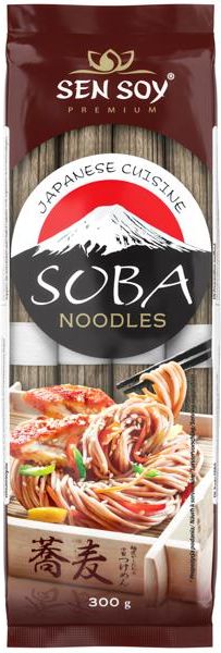 Sen Soy Makaron pszenno-gryczany soba 300g - - Ceny i opinie - Ceneo.pl
