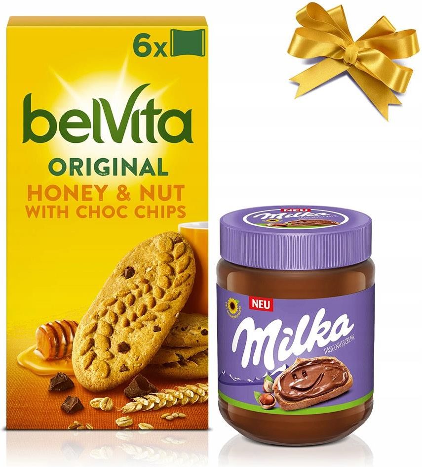 Milka krem czekoladowy + belVita orzechy i miód - Ceny i opinie - Ceneo.pl