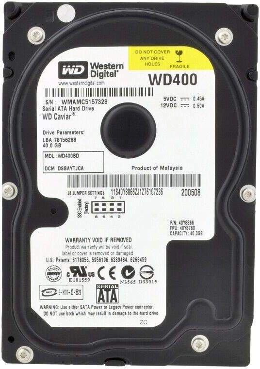 Dysk twardy WD Caviar SE 40GB Serial ATA II (WD400BD) - Opinie i ceny ...