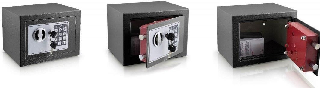 Mini sejf meblowy domowy z zamkiem elektronicznym - Ceny i opinie ...