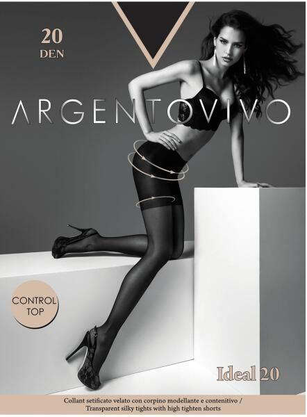 Rajstopy Ideal 20 DEN, caramello - Argentovivo 3 - Ceny i opinie - Ceneo.pl