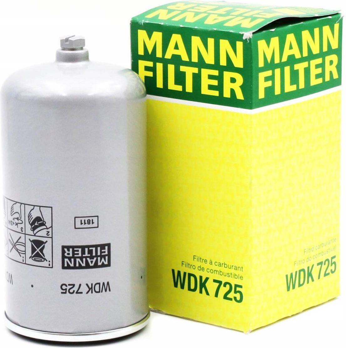 Filtr paliwa MANN FILTR PALIWA MANN WDK 725 - Opinie i ceny na Ceneo.pl