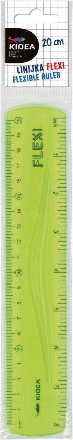 Derform Linijka 20Cm Niełamliwa Elastyczna Zielona Kidea - Ceny i ...