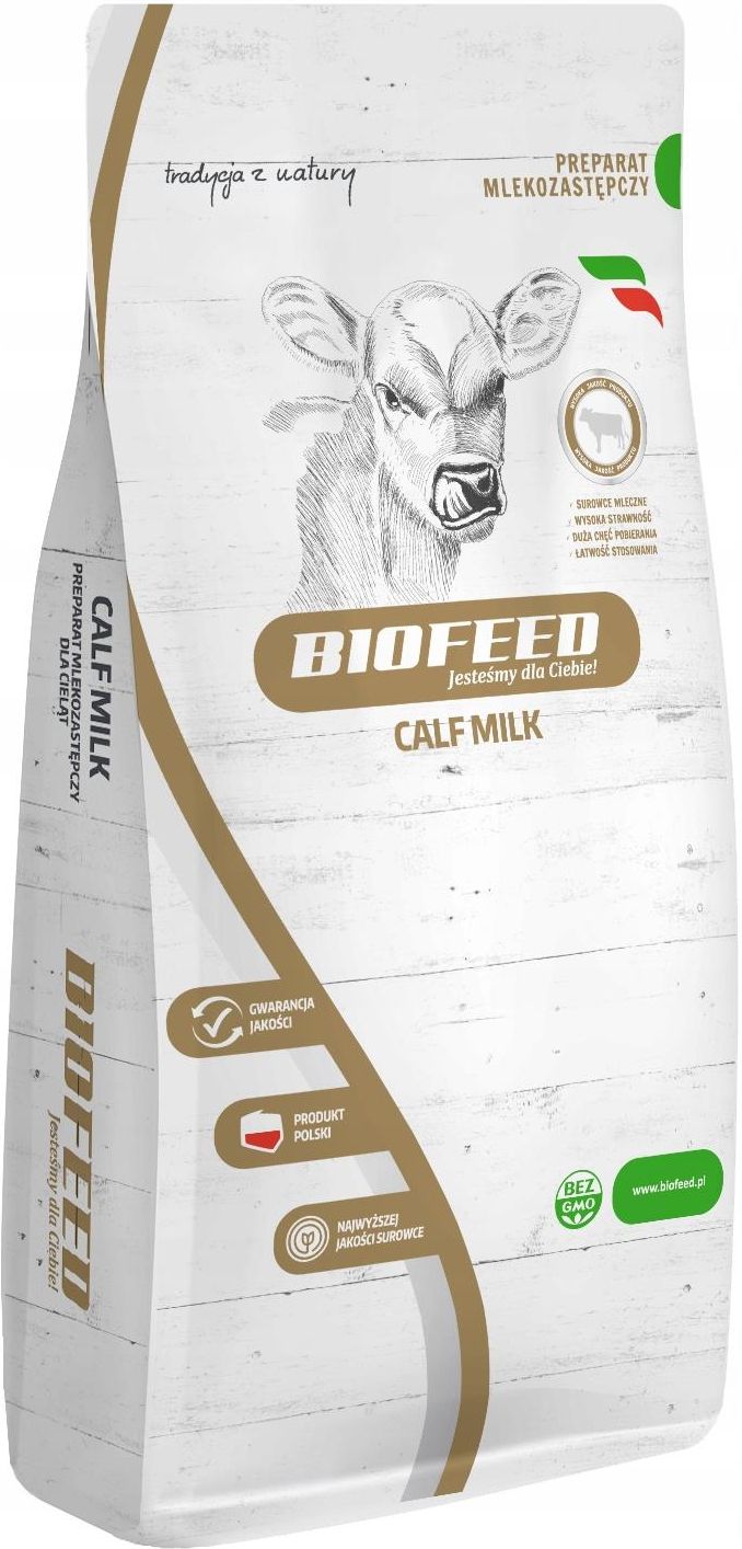 Biofeed Calfmilk Len Preparat Mlekozastępczy Dla Cieląt - ceny i opinie ...