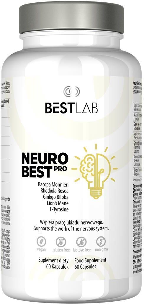 BESTLAB NeuroBest (Wsparcie układu nerwowego) 60 Kapsułek - Opinie i ...