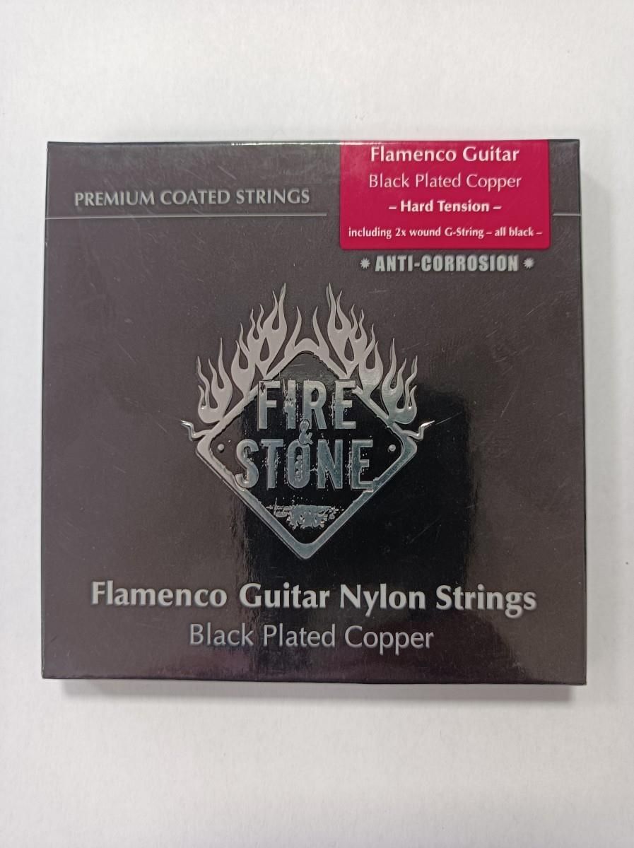 Struna Struny do gitary flamenco Fire&Stone Flamenco Hard Tension Black ...
