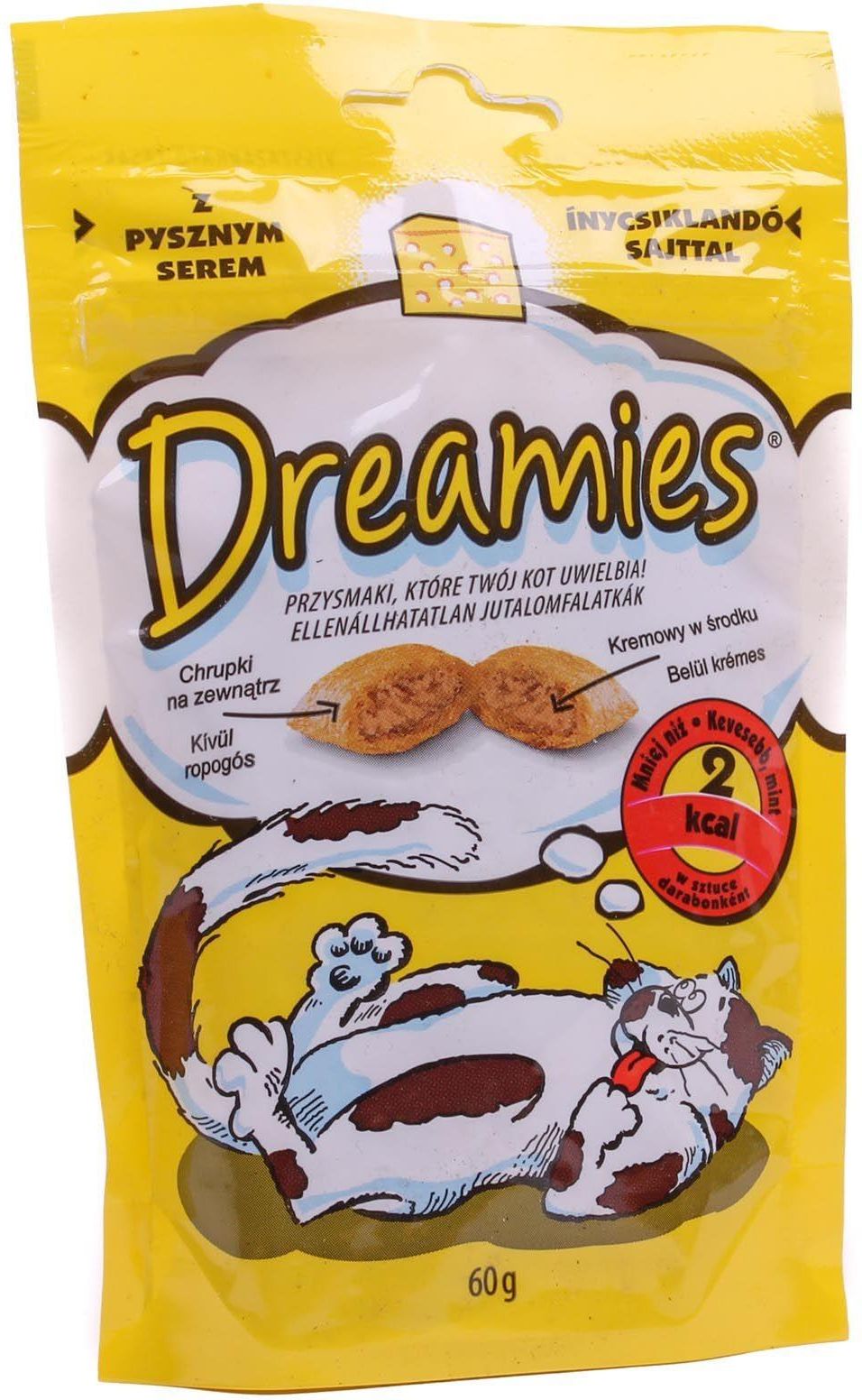 Karma Mars Dreamies Przysmak Dla Kota Z Serem 60G - Ceny i opinie ...