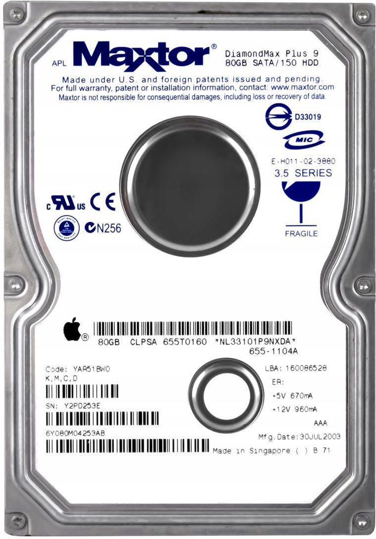 Dysk twardy Seagate DIAMONDMAX PLUS 9 80GB (6Y080M0) - Opinie i ceny na ...