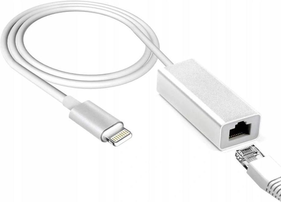 4Apple Adapter iPhone iPad Lightning RJ45 xHP xDelete - Adaptery ...