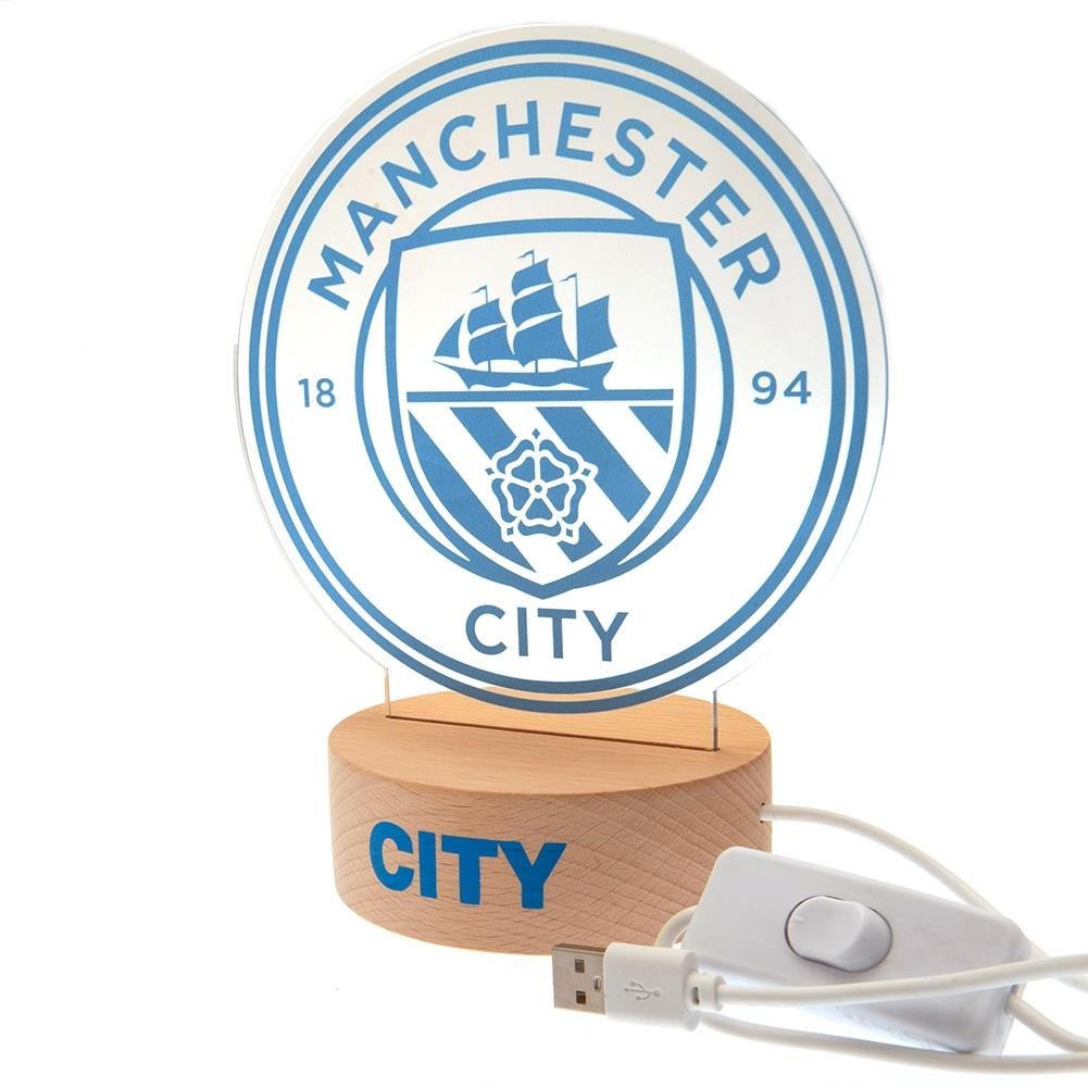 Manchester City Lampka Led Crest Light - Ceny i opinie - Ceneo.pl