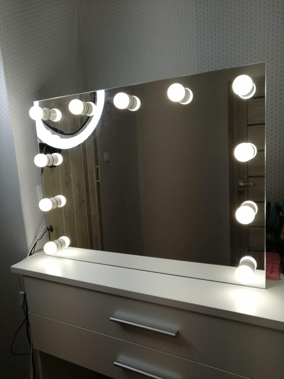 Lustro SILVER III 80x60 poziom do makijażu, wizażu, hollywood - Opinie ...