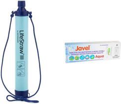 LifeStraw Filtr do wody Personal Blue + Tabletki Javel Aqua LSPHF010 ...