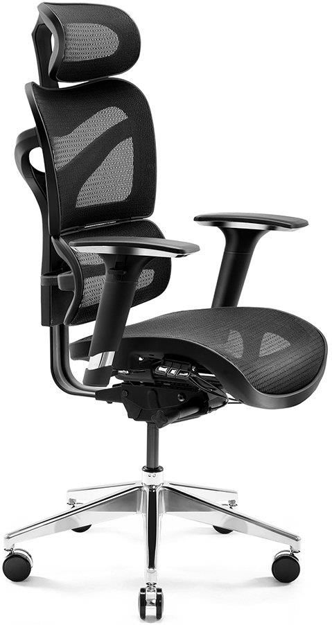 Diablo Chairs Fotel Ergonomiczny V-Commander Czarny - Opinie i ...