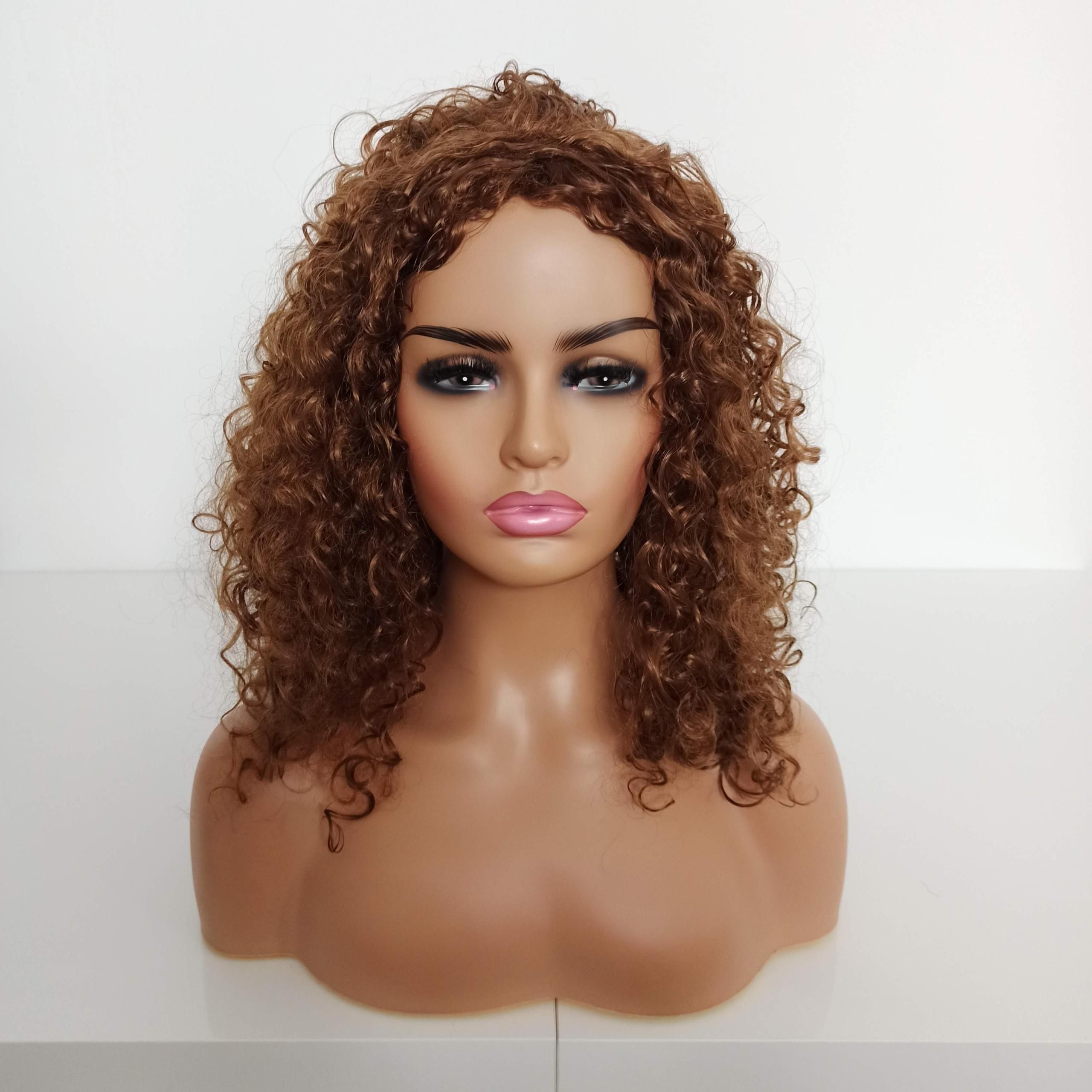 Peruka Brązowa Loki Afro Matowa + Czepek - Ceny i opinie - Ceneo.pl