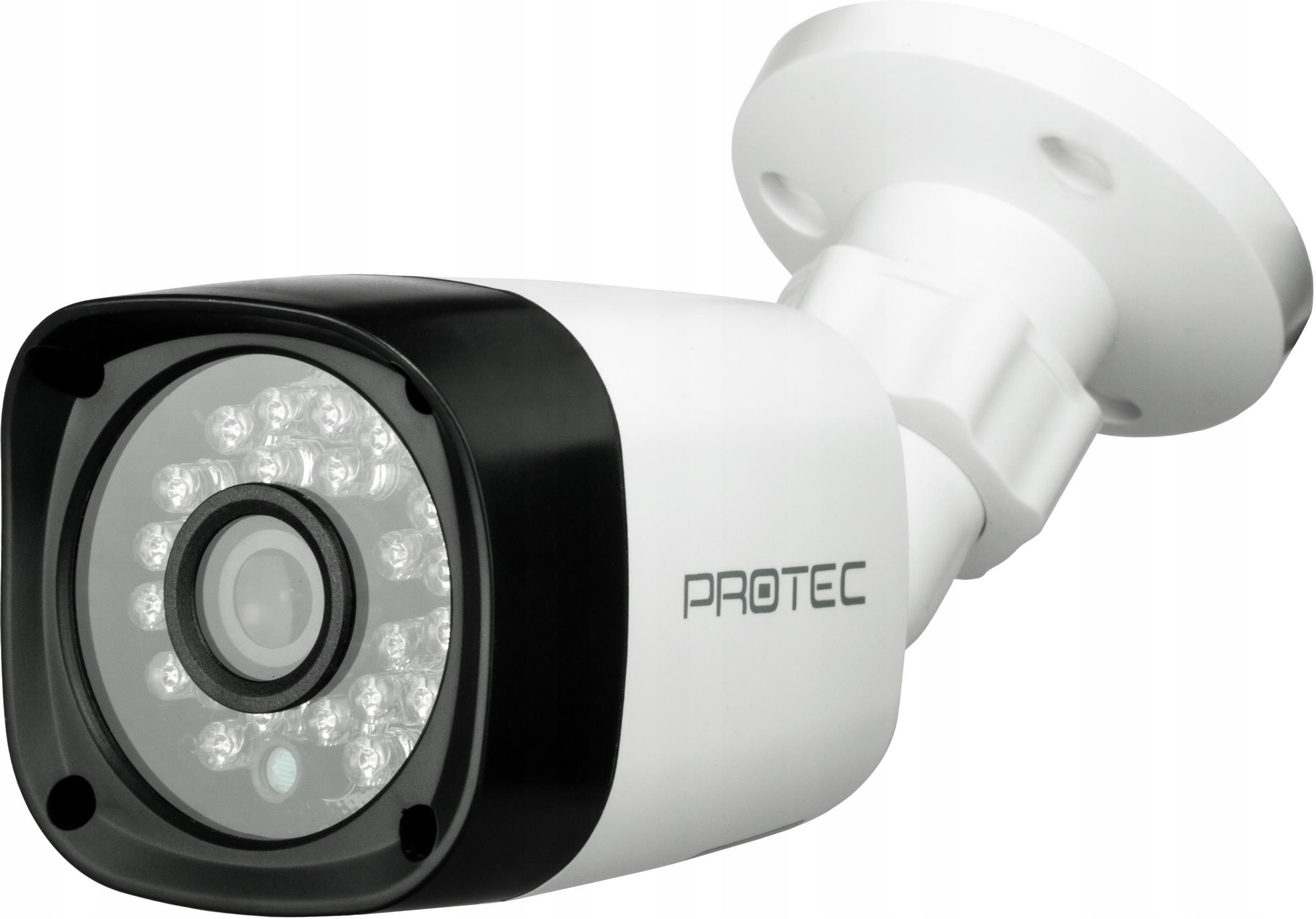 Kamera przemysłowa Protec Kamera Monitoringu 5Mpx 4Mm Ir20M Zewnętrzna ...