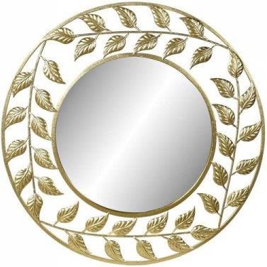 Dkd Home Decor Lustro Ścienne Drzewo Złoty Metal (80X2X80 Cm) 12629009 ...