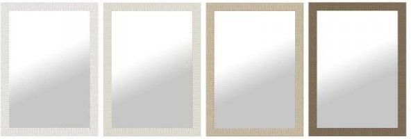 Dkd Home Decor Lustro Ścienne Szkło Czarny Brązowy Ciemny Szary Kość ...