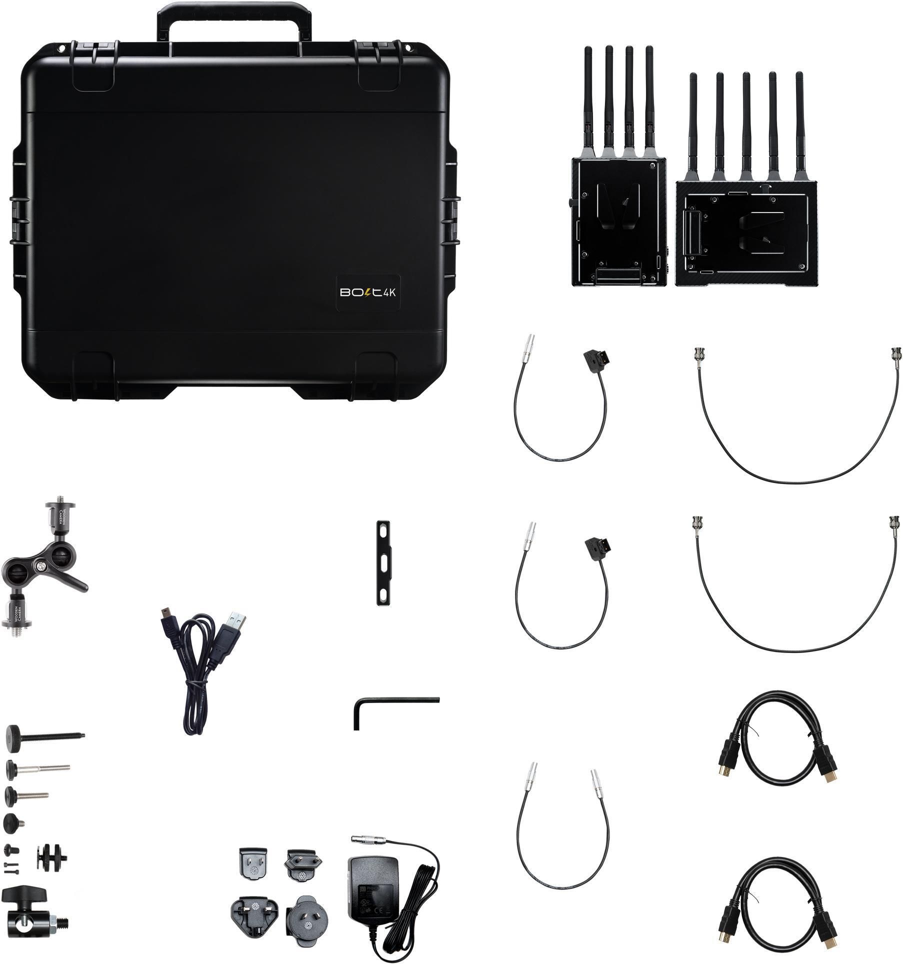 Teradek Bolt 4K 750 TX/RX Deluxe Kit V-Mount (10-2100-V ...