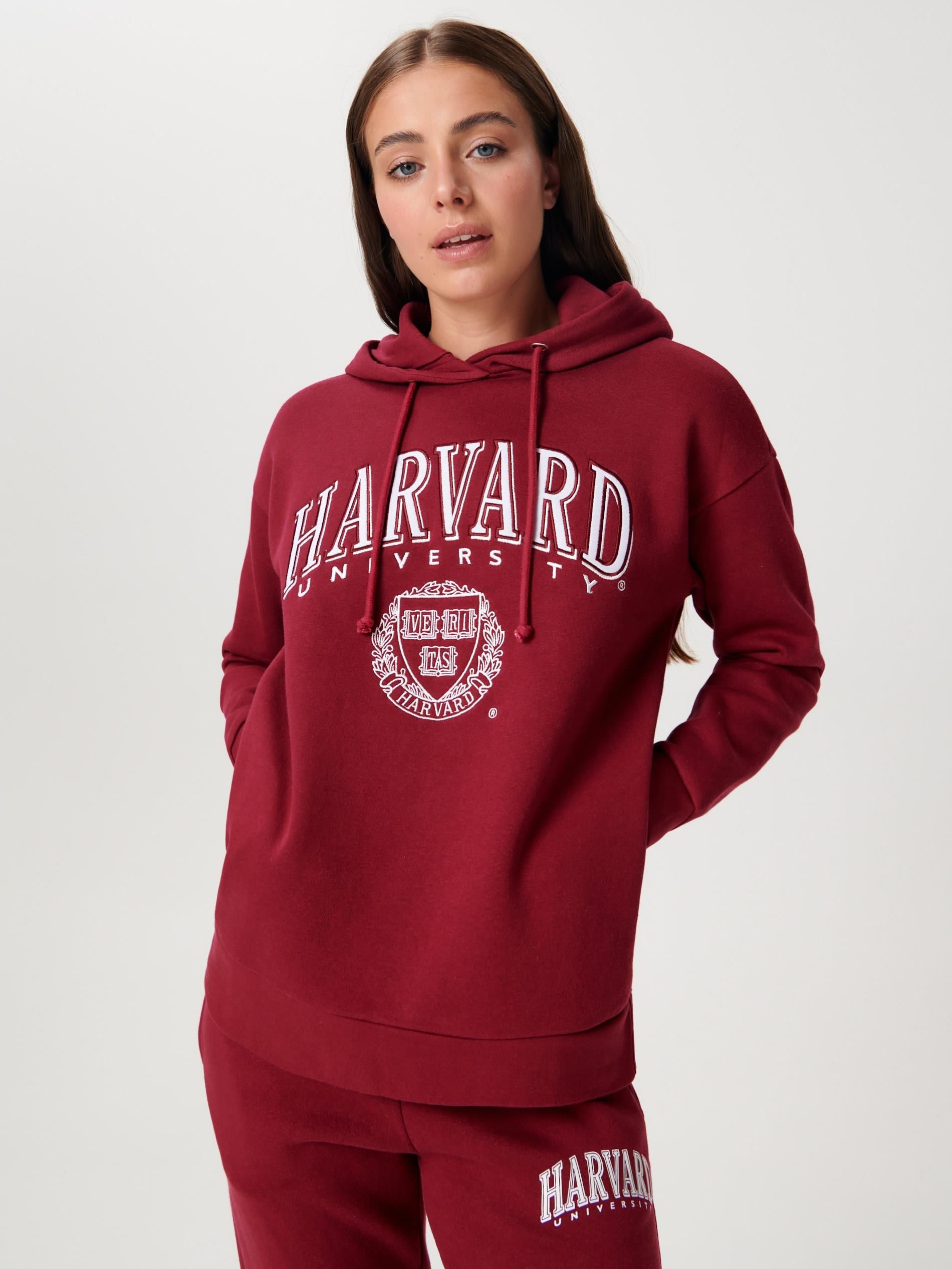 Sinsay - Bluza z haftem Harvard - Fioletowy - Ceny i opinie - Ceneo.pl