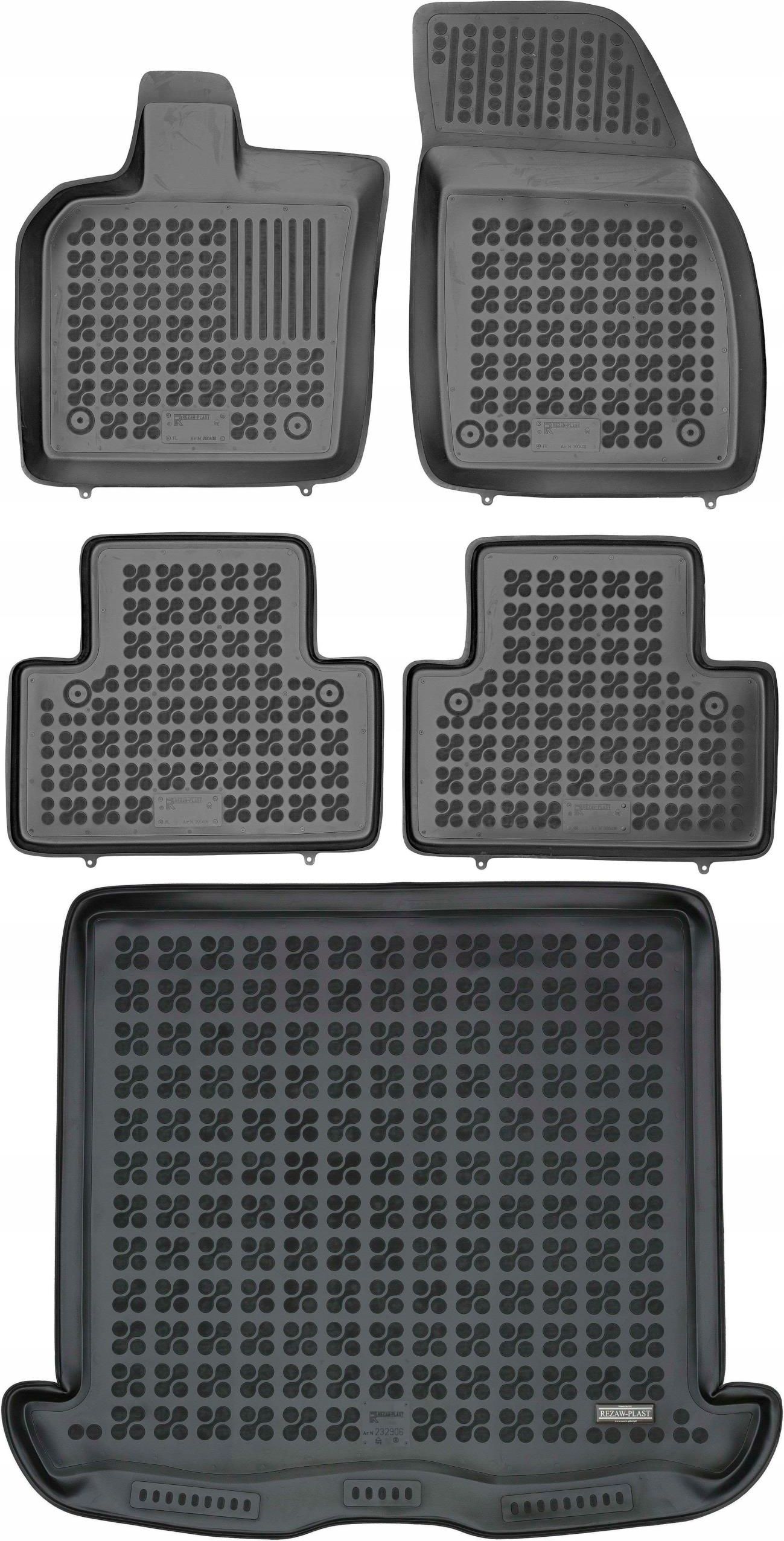 Dywanik samochodowy Max Dywanik Volvo V50 Kombi 2004 2012 Gumowe Plus ...