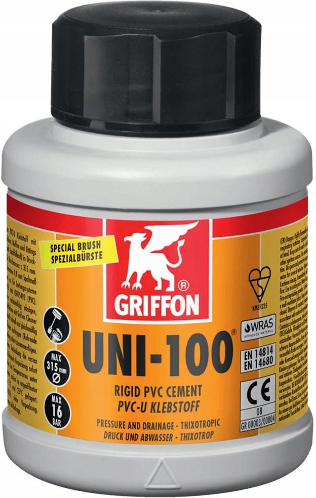 Griffon Klej Do Połączeń Pvc I Pvc-U 250Ml UNI100 - Opinie i ceny na ...